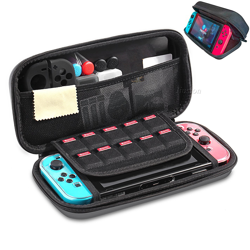 For Nintendo Switch EVA Protective Hard Case Shell Travel Carrying Storage Bag Holder Pouch NS ...